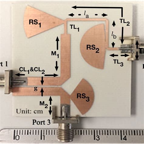 Proposed Diplexer Fabricated On Rogers Ro4003c Substrate Rs1