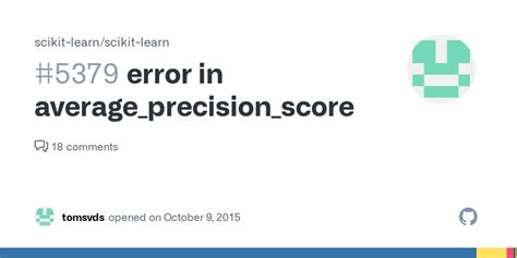 Error In Average Precision Score Issue Scikit Learn Scikit Learn GitHub