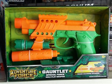 New Adventure Force Swat Gauntlet Sandw Police 4pc Toy Pistol Role