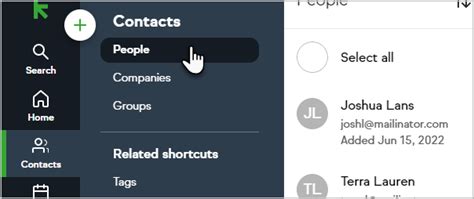Sorting Contacts By Last Updated Pro And Max