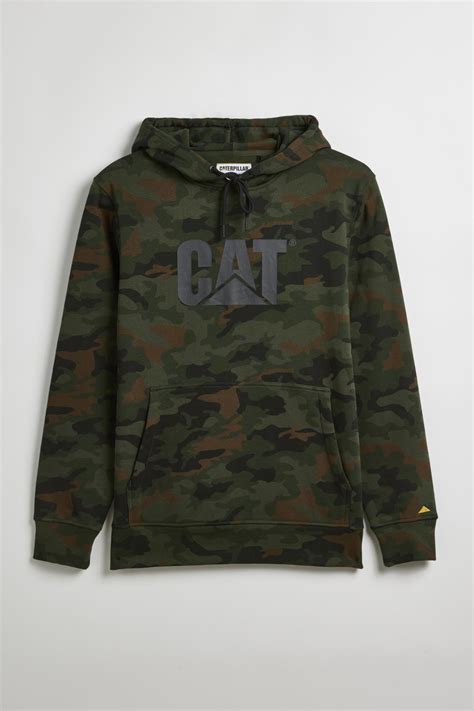 Cat 로고 그래픽 카모 후드 스웨트셔츠 어반 아웃피터스 한국 공식 스토어 라이프스타일 편집샵 여성 의류 남성 의류 홈 라이프 스타일 음반 및 사진용품