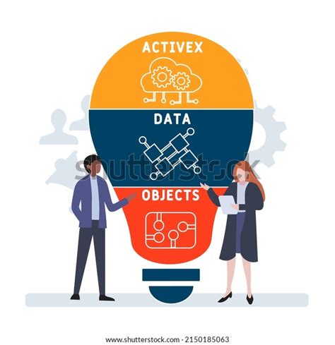 Ado Activex Data Objects Acronym Business เวกเตอร์สต็อก ปลอดค่า