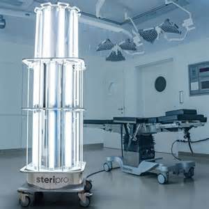 Uvc Disinfection Robot Steripro Uvc Solutions D O O For Hospital