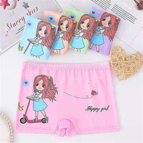 กางเกงในเด็ก เซ็ต 5 ตัว มาใหม่ ลายสาวน้อยน่ารัก กางเกงในเด็กหญิง กางเกงในเด็กผญ กางเกงในเด็ก 3