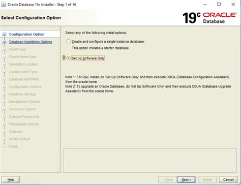 Oracle Database 19c Installation On Windows Server 2016