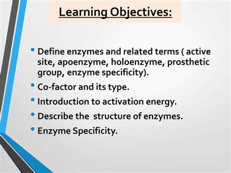 Enzymes Type Of Enzyme Enzyme Specificity Introdution Ppt
