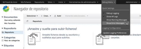 Alfresco Share En Modo Debug