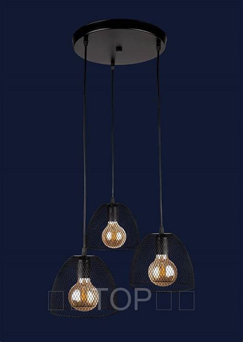 Люстра на Три Фигурных Плафона на Круглом Основании 907013f 3 Bk 300 — Купить Недорого на Bigl