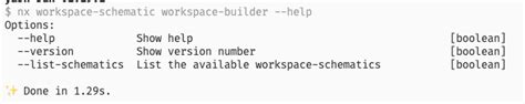 nrwl workspace nx workspace schematic my schematic help doesn t