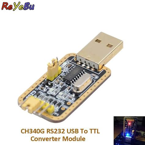 buy ch340 ch340g serial module usb to ttl v2 2 serial