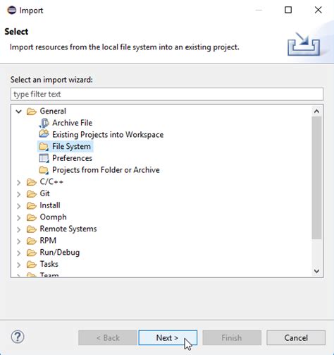 Creating And Configuring A Project In Eclipse Distortos