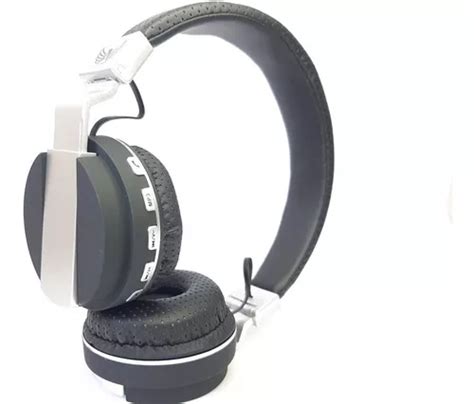 Fone Bluetooth Sem Fio Com Radio Fm Cartão Sd E Microfone Cor Preto MercadoLivre