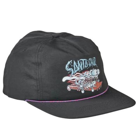 Santa Cruz Slasher Decoder Snapback Hat Black Shopee Philippines