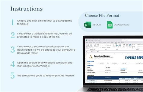 Expense Report Template In Excel Google Docs Google Sheets Download Template Net
