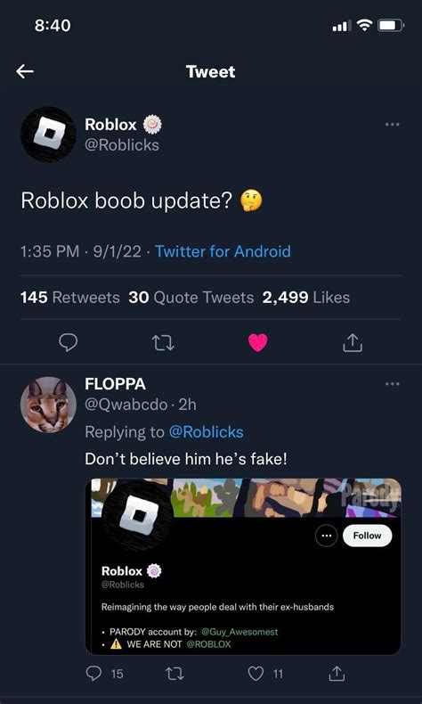 Average Roblox Twitter User Rwoooosh