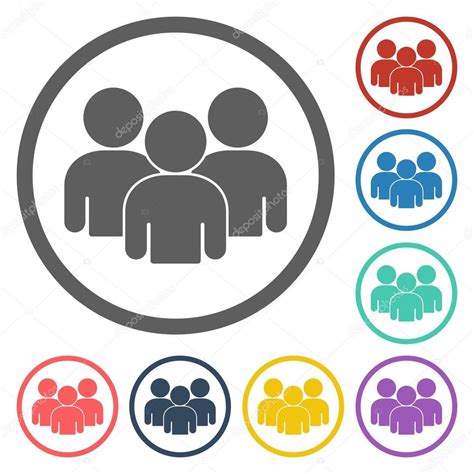 Group People Icon — Stock Vector © T Kot 56718397