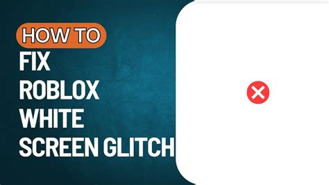 How To Fix Roblox White Screen Glitch 2023 Roblox White Screen Fix
