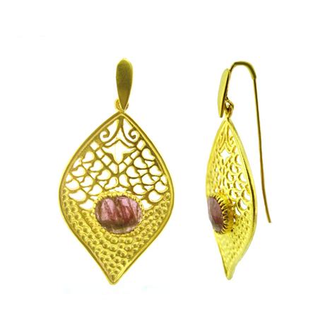 Leaf Jali Earrings