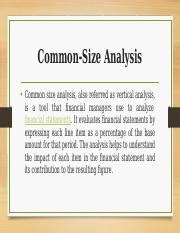 Understanding Common-Size Analysis in Financial Statements | Course Hero