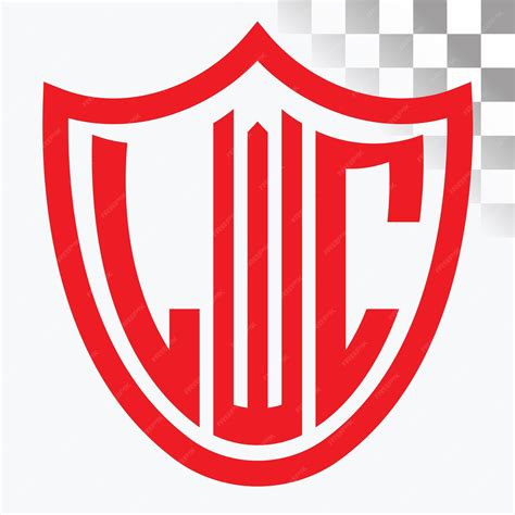 premium vector lwc letter logo design