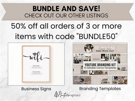 Scan To Pay Sign Template QR Code Sign Editable Small Etsy