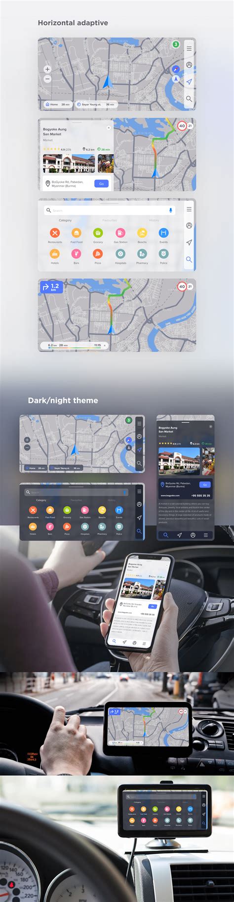 Navigation Maps App Design On Behance