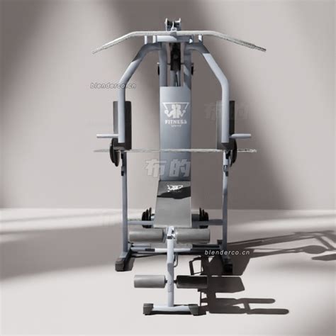 Blender健身站模型 Blender布的28 Blender布的