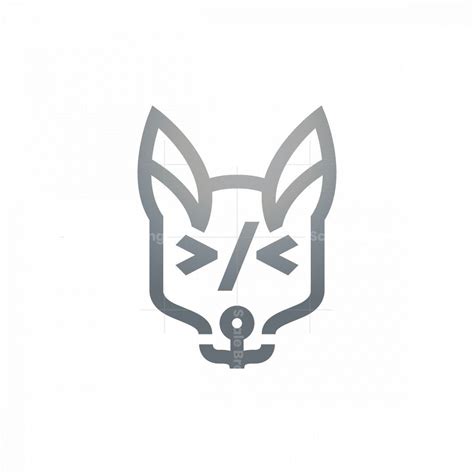 Programming Wolf Logo Wolf Face Coding Logo Logo Design