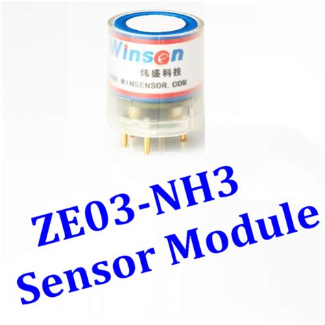 ZE03 NH3 Electrochemical Gas Sensor Module Win Sensors