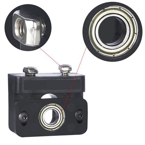 Kingroon Bloque De Fijación De Tornillo De Plomo Grandado