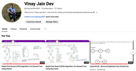 🌲 Embracing Recursion Dfs For General Trees With Elegance 🎥 Vinay Jain Medium