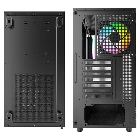 Montech Xr Midi Tower Tempered Glass Schwarz