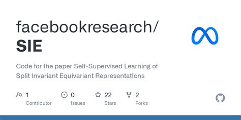 Github Facebookresearchsie Code For The Paper Self Supervised Learning Of Split Invariant