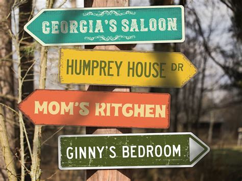 Custom Street Sign Metal Street Sign Personalized Street Sign Make