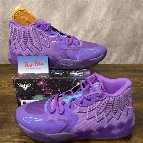 Puma Lamelo Ball Mb 01 ‘queen City Purple Size 12 Authentic Mens