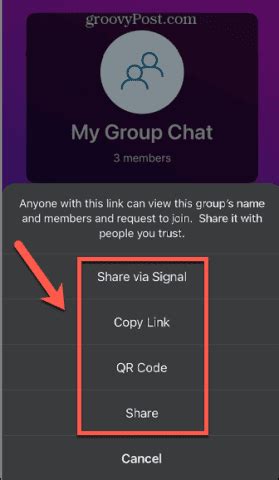 How To Create A Group In Signal