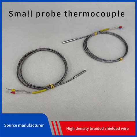 K Type Temperature Sensor Temperature Controller Thermocouple Temperature Sensing Wire Export