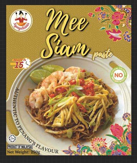 Nyonyalicious Mee Siam Paste 250g Nyonyalicious