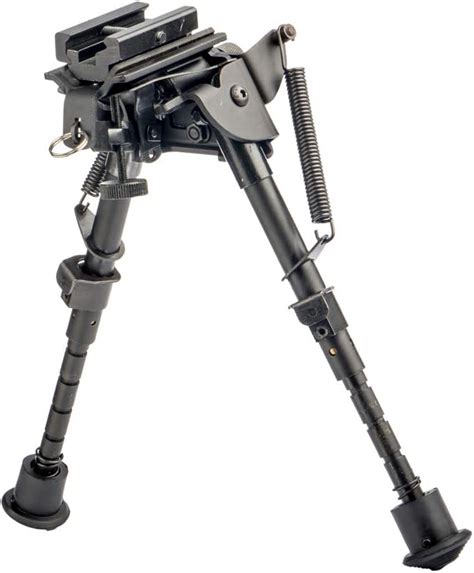 Toopmount Rifle Bipods Tactical Barrel Mount Bipod 6 9 Inches