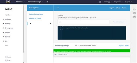Aws Dynamodb Interfaced With Iot Core Details