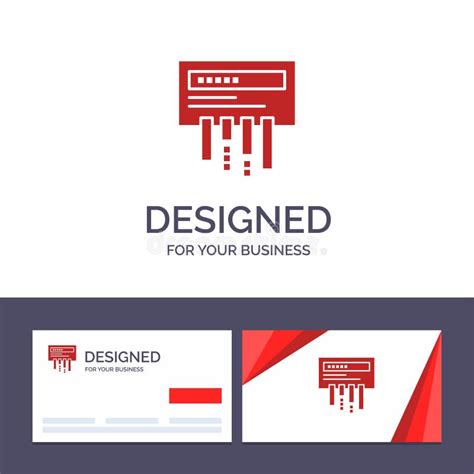 Creative Business Card And Logo Template Receiver Router Wifi Radio Vector Illustration Stock