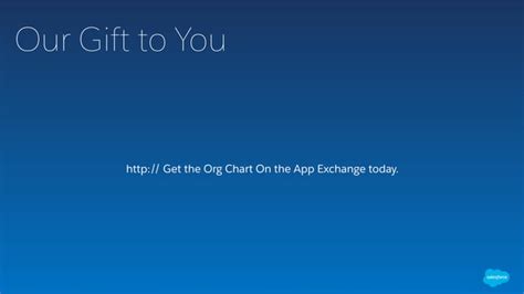 creating your own custom org chart in salesforce1 ppt