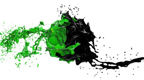 검은색과 녹색 액체 충돌 방울 튄 고립 된 흰색 배경에 양쪽에 비행 깨끗한에 대한 스톡 사진 및 기타 이미지 깨끗한 따르기 떨어짐 Istock