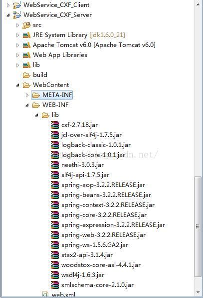 webservice学习笔记：使用cxf spring搭建webservice服务端和客户端 iweb项目搭建spring cxf webservice csdn博客