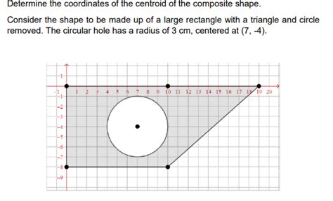 Solved Determine The Coordinates Of The Centroid Of The