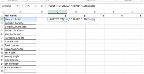 Formula To Separate Words From The Sentence Excelabcd