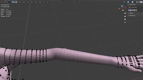 Some Vertices Aren T Visible When I Go To Edit Mode From Weight Paint Mode Blender Stack Exchange