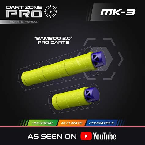 Dart Zone Pro Series MK Motorized Flywheel Pro Dart Blaster Toy Hobbies Toys Toys Games