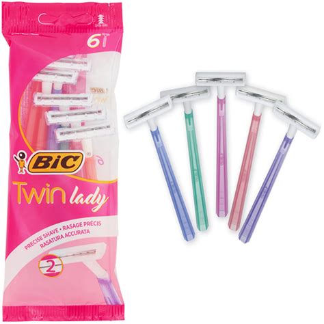 Bic Twin Lady Disposable Razors 6 Pack Rakhyvlar Grekisk Livs
