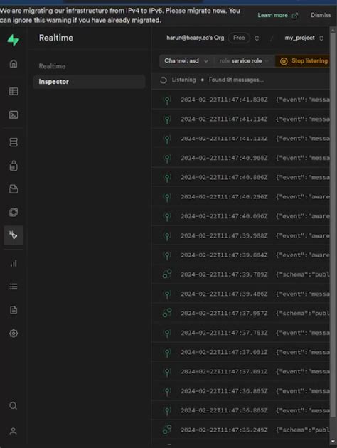 y supabase too many message events yjs community